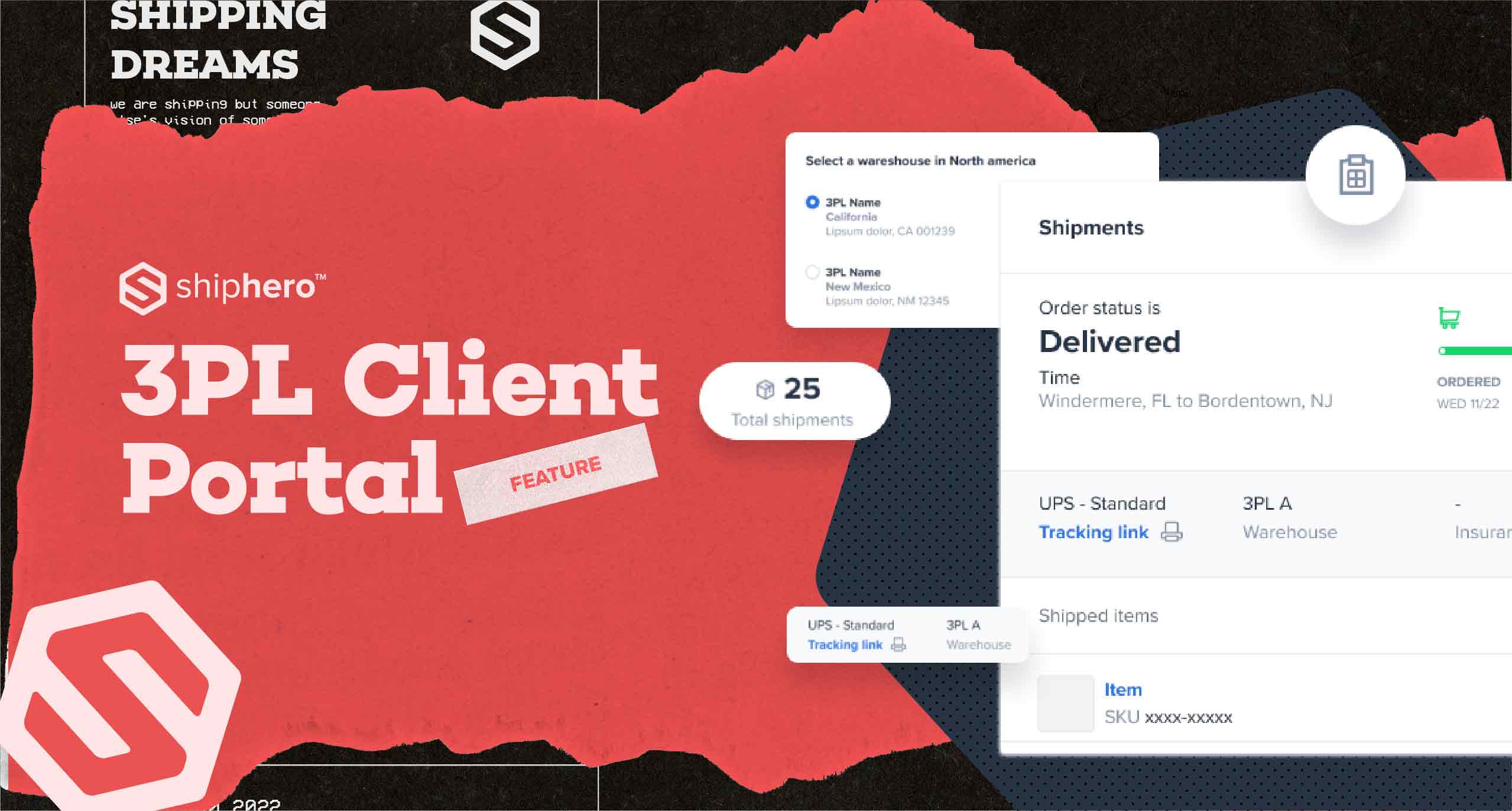 3PL Client Portal - ShipHero